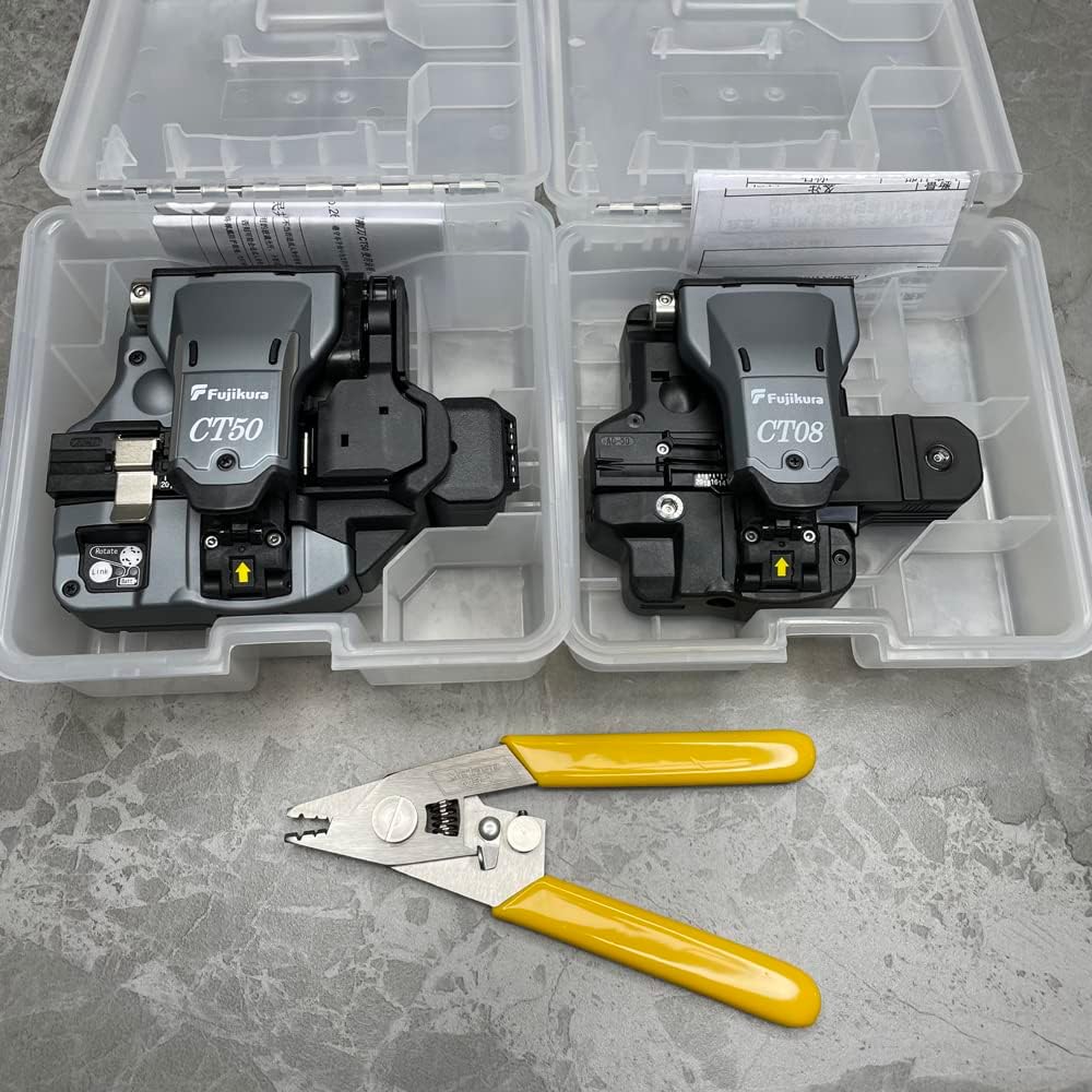 Fujikura High Precision Fiber Cleaver Fiber Cutter Combo Pack CT50 ...