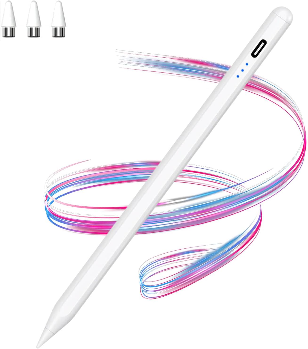 Amazon.com: Universal Stylus Pens for Touch Screens POM Tip Magnetic ...