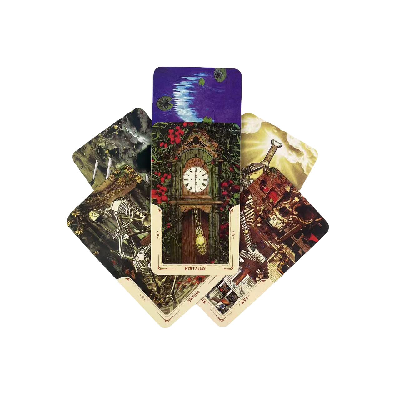 Snapklik.com : F.curella Tarot Cards For Beginners, 78 Tarot Deck And ...