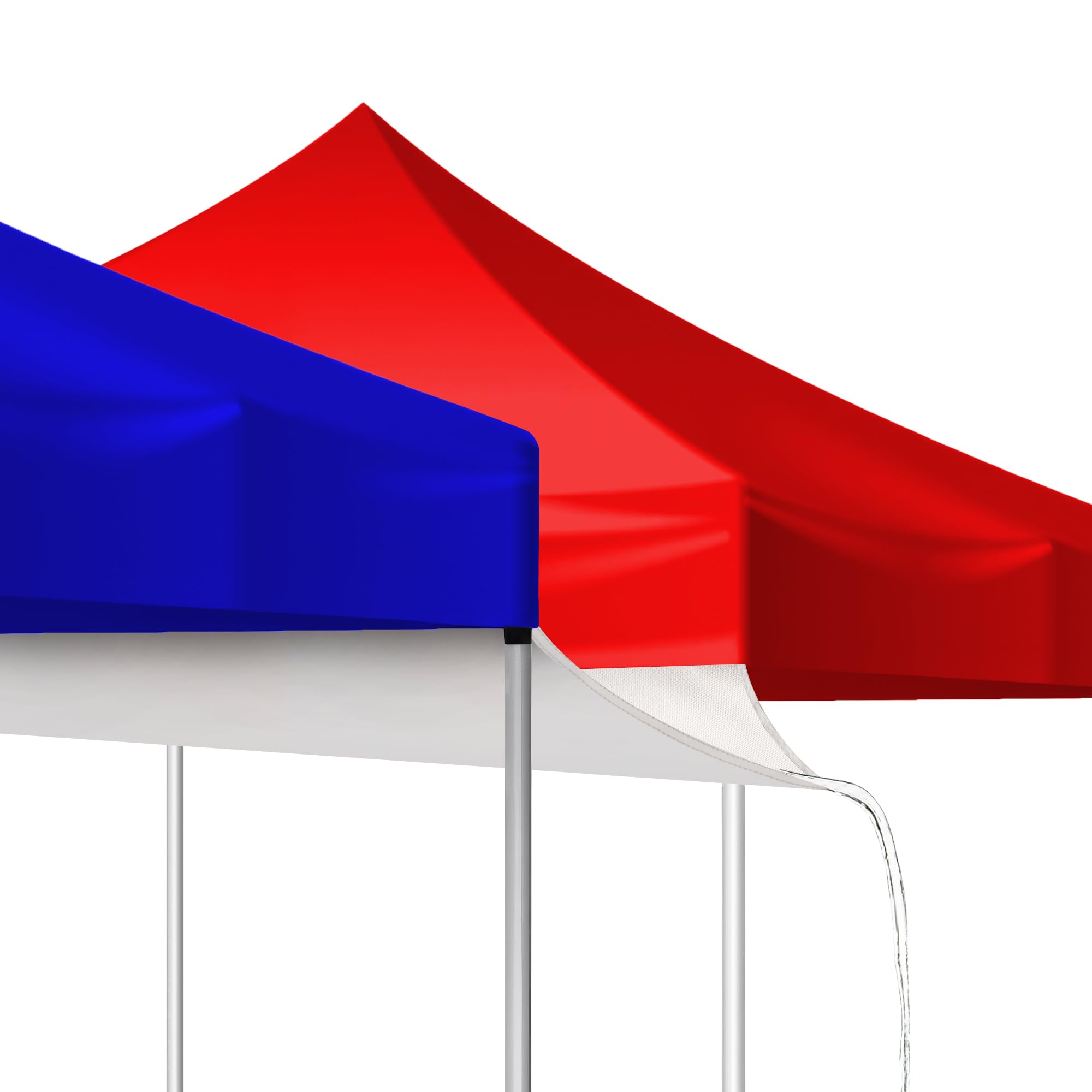Amazon.com : HolyMaji 2 Pcs 10 Ft Canopy Rain Gutter for Pop up Tent ...