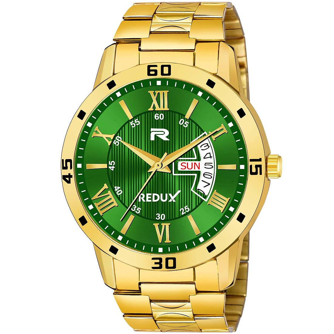Buy REDUX Mw-404 Stainless Steel Analogue Green Dial Watch For Mens ...