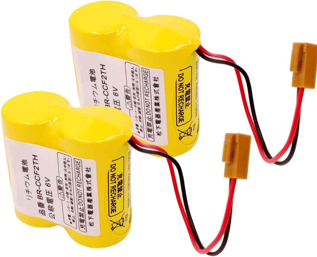 Amazon.com: 5000mAh BR-CCF2TH 6V Lithium Replacement Battery for FANUC ...