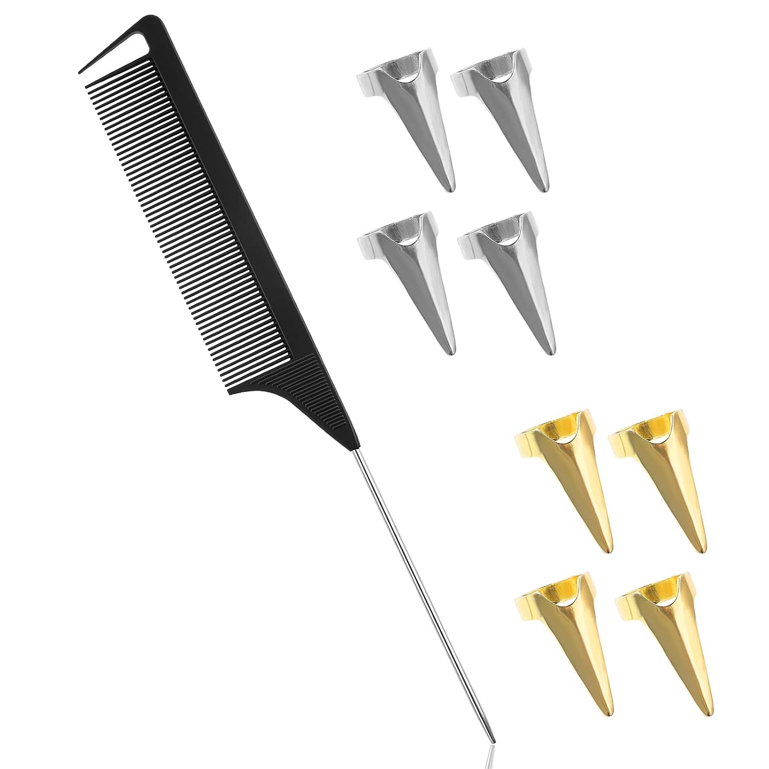 Amazon.com : Braiding Finger Tool Hair Parting Tool For Finger, 9 Pcs ...