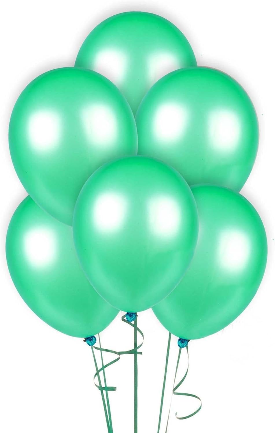 Amazon.com: 10pcs Shatchi 12'' Metallic Green Balloons party decoration ...