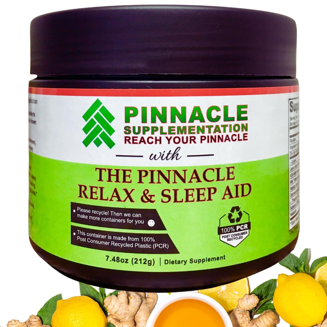Amazon.com: Pinnacle Relax & Sleep Supplement, Sleep Support Supplement with Melatonin, Valerian ...