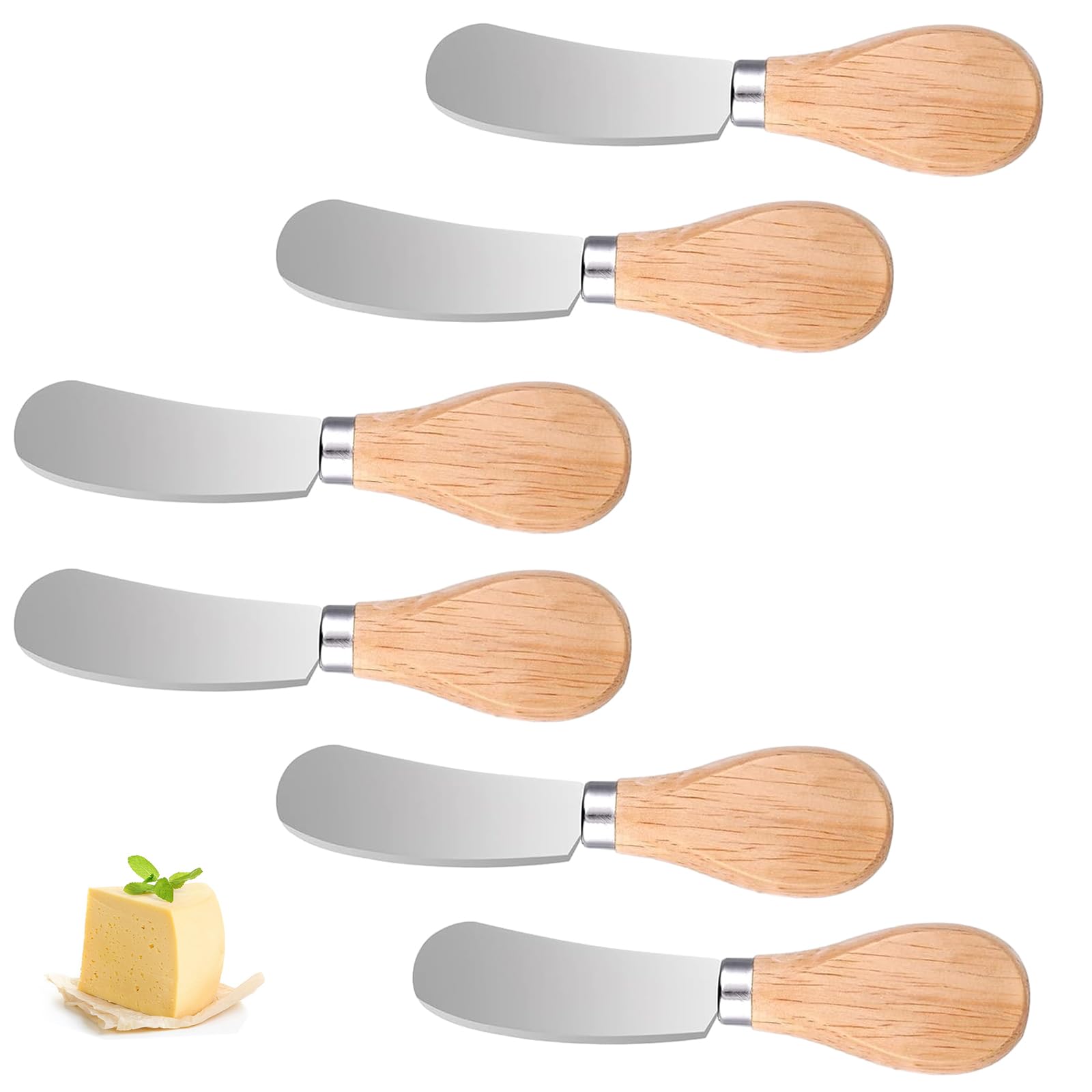 aqlbhz 6pcs Butter Knife Spreader Butter Knife Butter Knives Butter ...