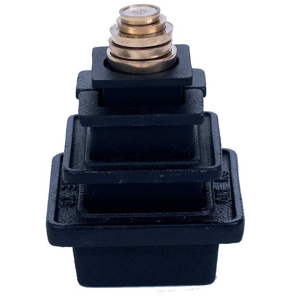 ICD Robert Welch Designer Square Cast Iron Kitchen Weights (Metric ...