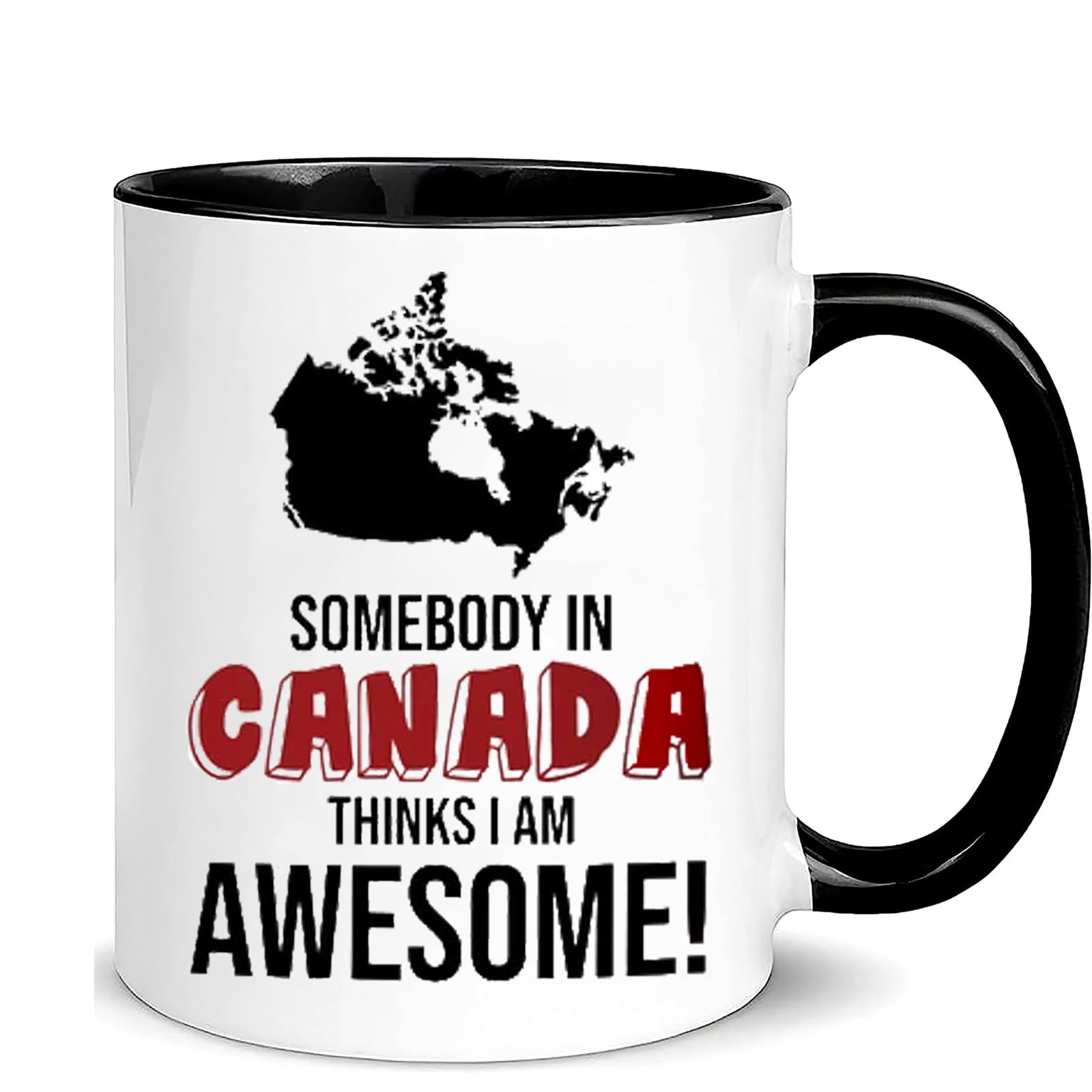 Canadian Love Gift Mug Gift for Canadian Valentine's Day Coffee Mug for ...