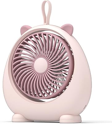 Amazon.com: YZYOE Rechargeable Mini Panda Fan, Summer Cute Animal ...