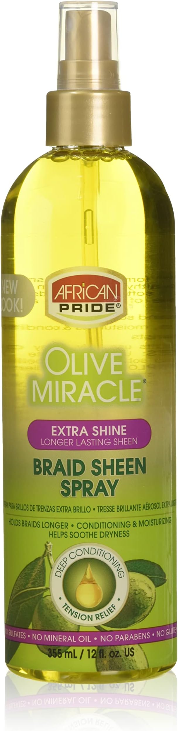 Amazon.com : ORS Olive Oil Nourishing Sheen Spray Infused with Coconut ...