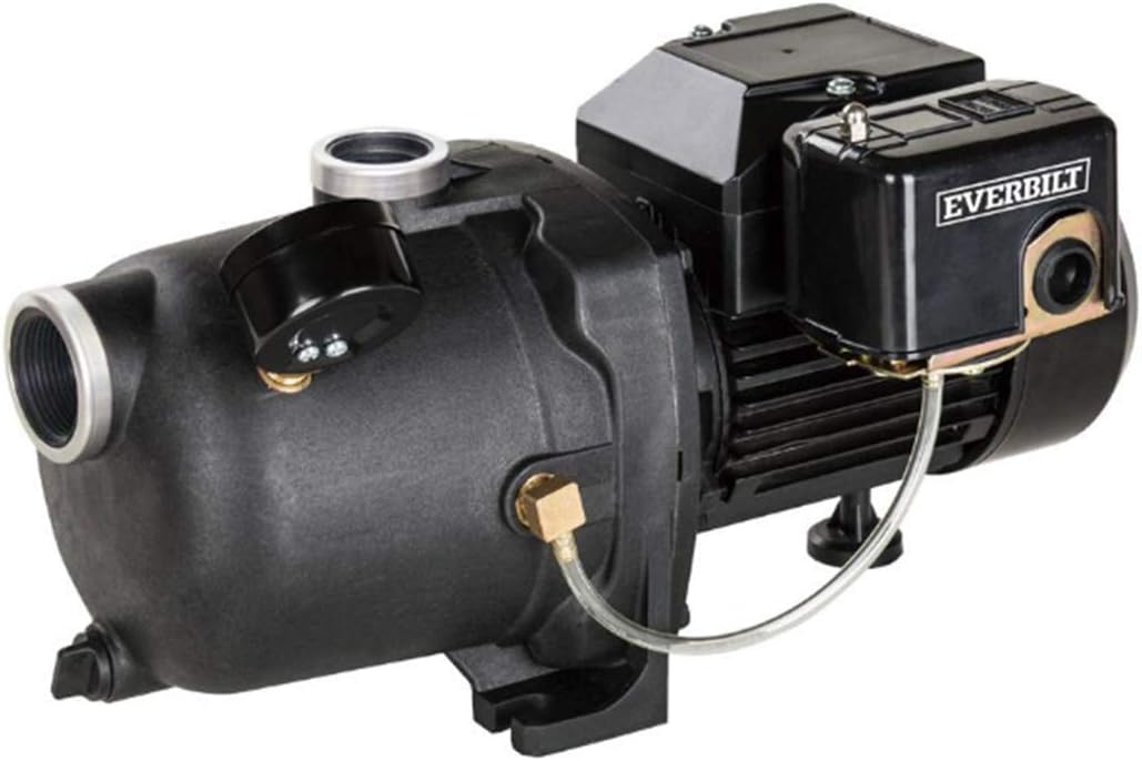 EVERBILT 1/2 HP Submersible 2-Wire Motor 10 GPM Deep Well Potable Water ...