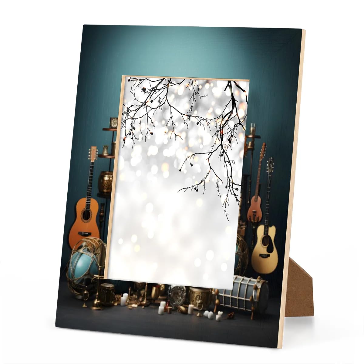 Amazon.com - FIXIXI Musical Theme Picture Frame 8x10, Music Guitar 8x10 ...