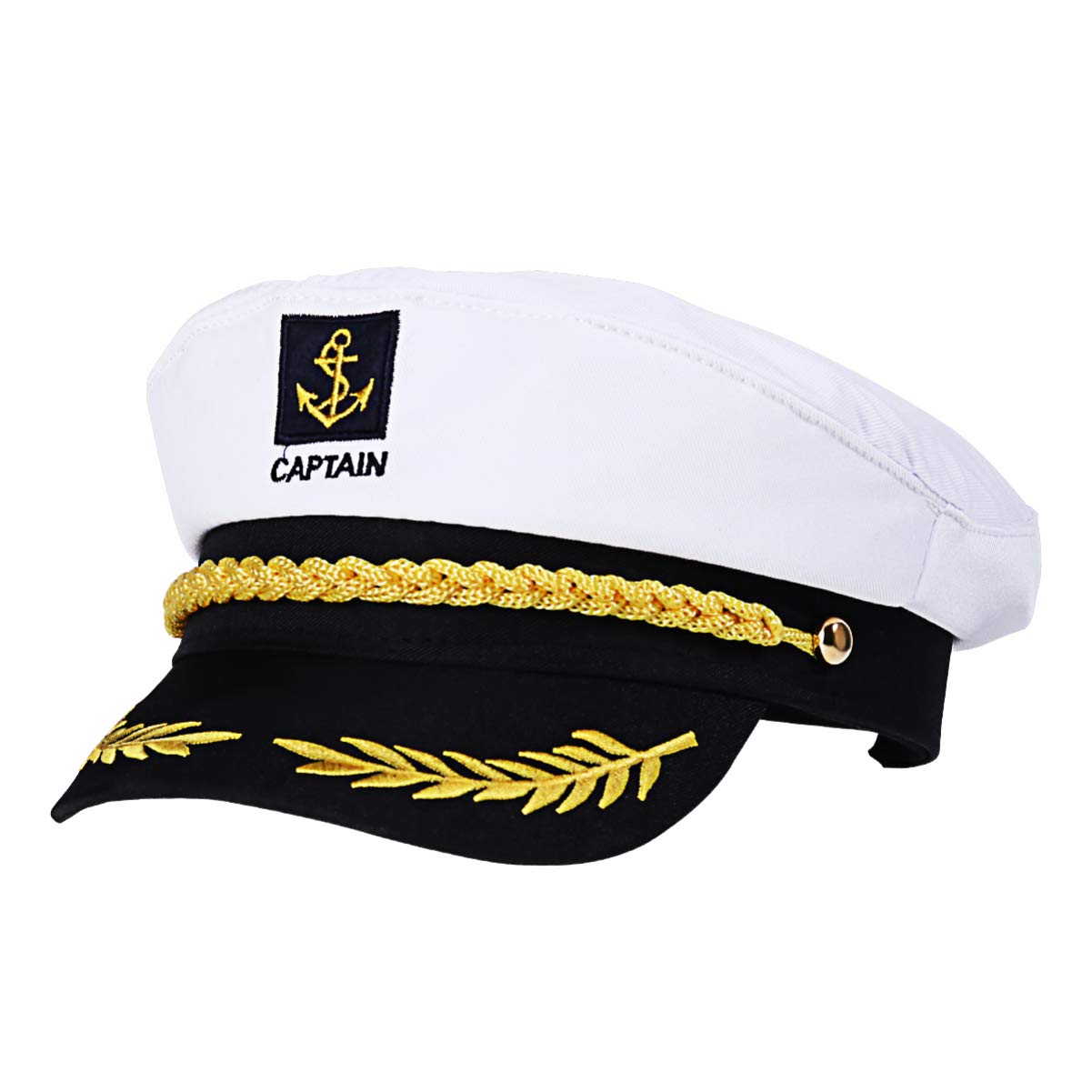 Boat Ship Unisex Adjustable Yacht Sailor Captain Costume Admiral Marine ...