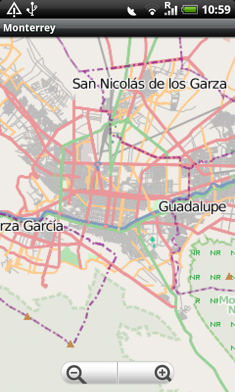 Monterrey Street Map - App on the Amazon Appstore
