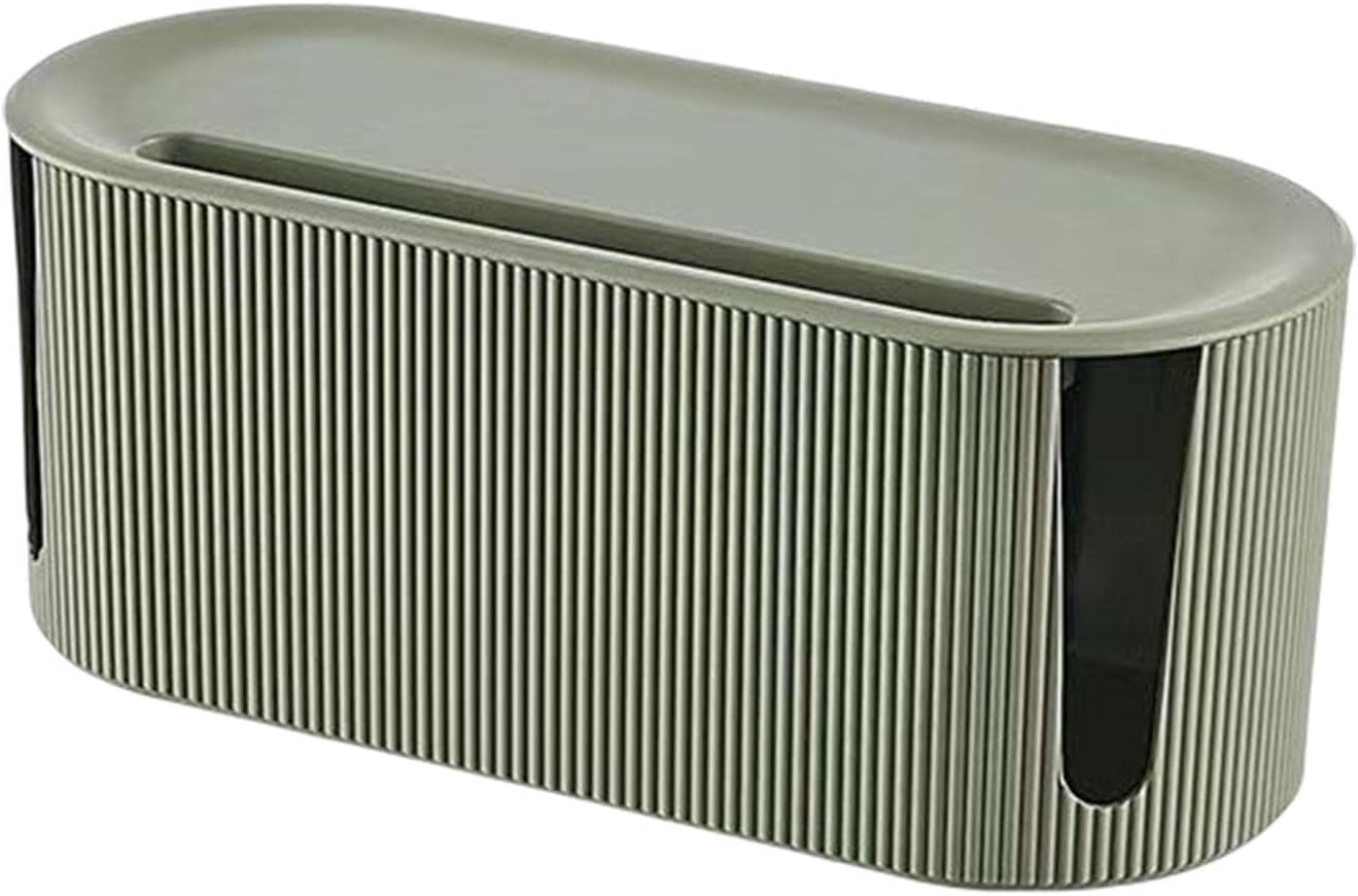 Cable Management Box | Cord Box to Hide & Conceal Power Strips | Desk ...