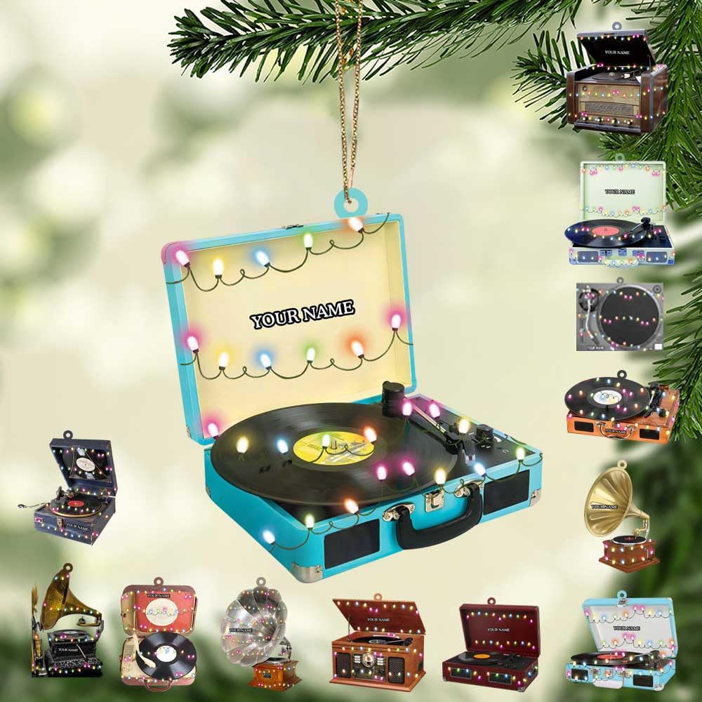 Amazon.com: 2D Flat Personalized Collection Vinyl Records Machine ...