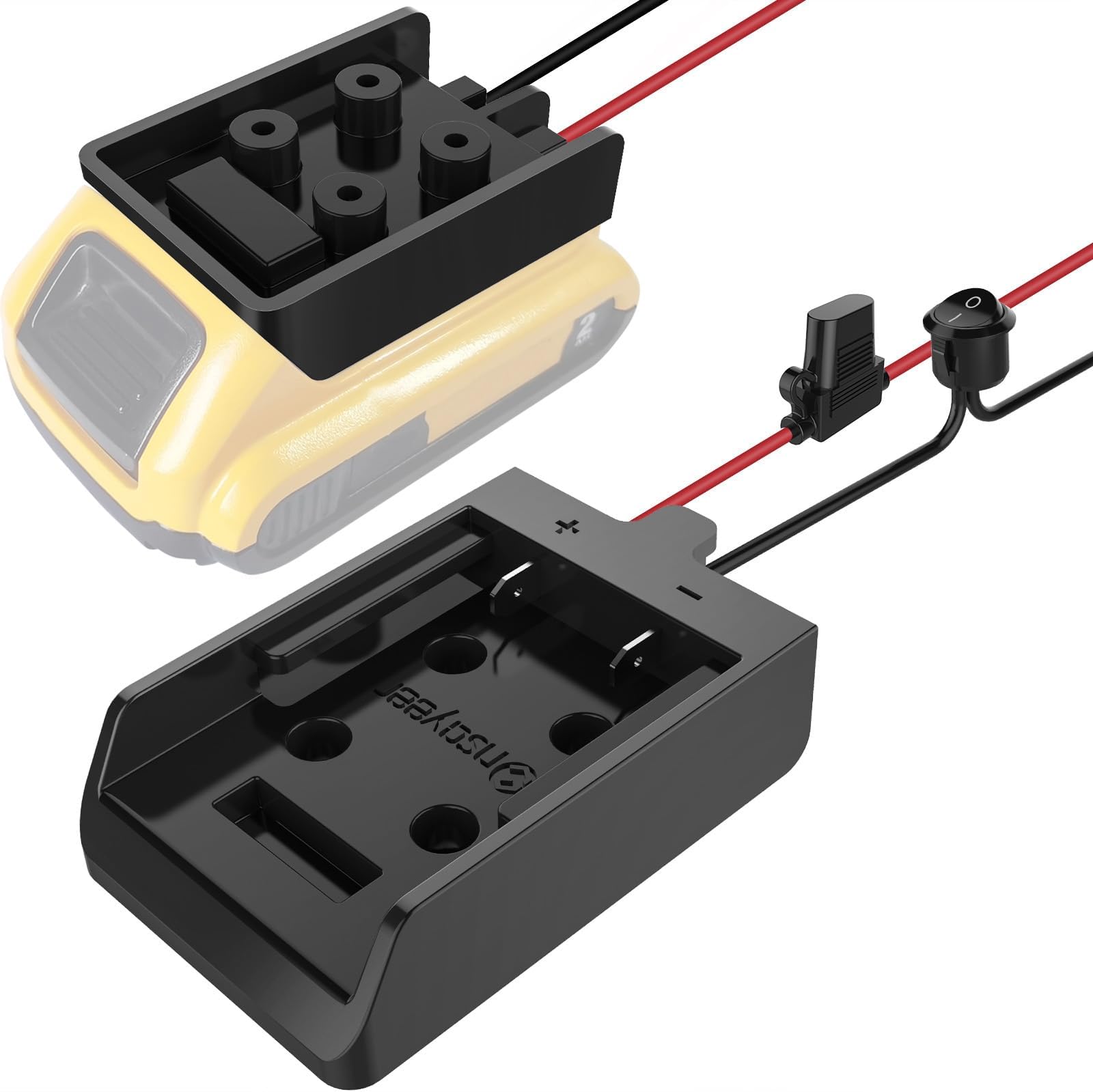 Amazon.com: Power Wheels Adapter for Dewalt 20V Battery Adapter Power ...