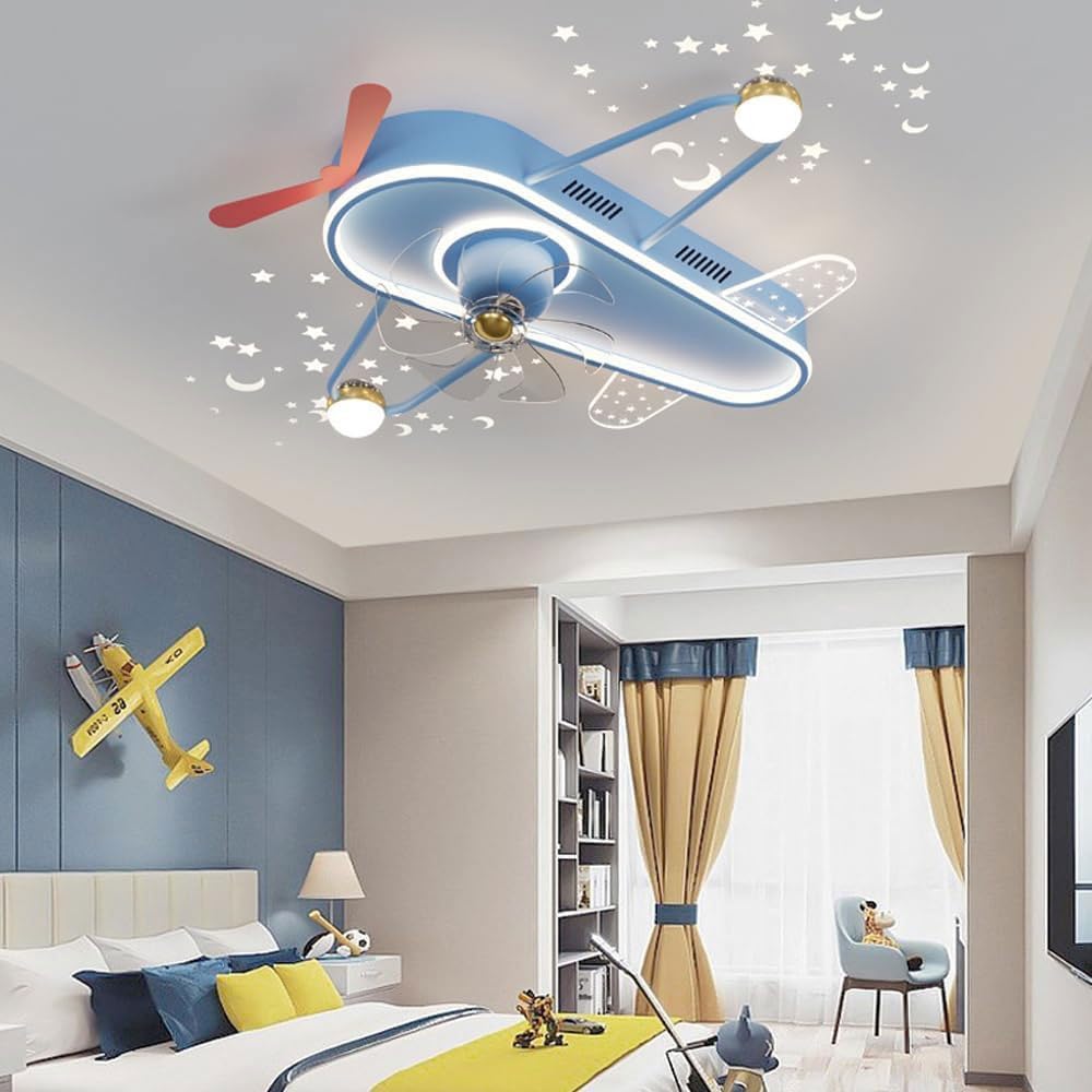 Airplane Themed Ceiling Fans Jet Airplane Themed Ceiling Fan | Flat
