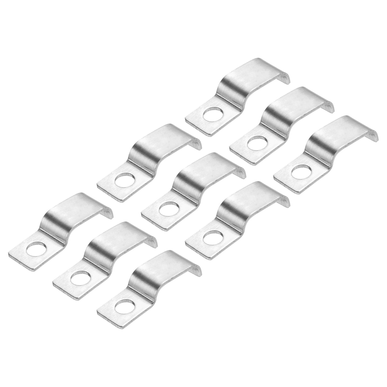 uxcell 30 Pcs Pipe Strap, 304 Stainless Steel Pipe Support Strap Fit ...