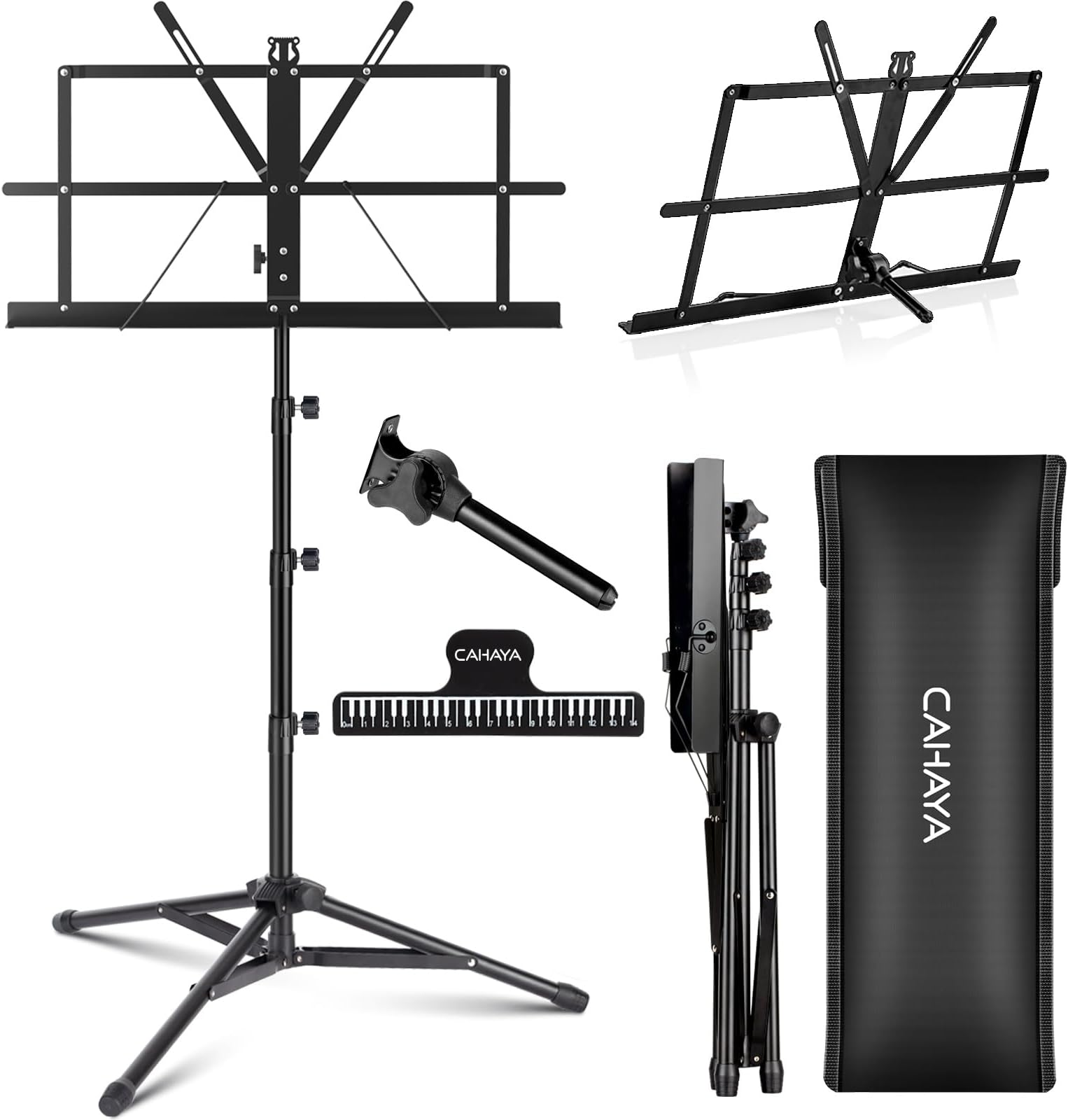 Amazon.com: Mr.Power folding Tabletop Sheet Music Stand Holder ...