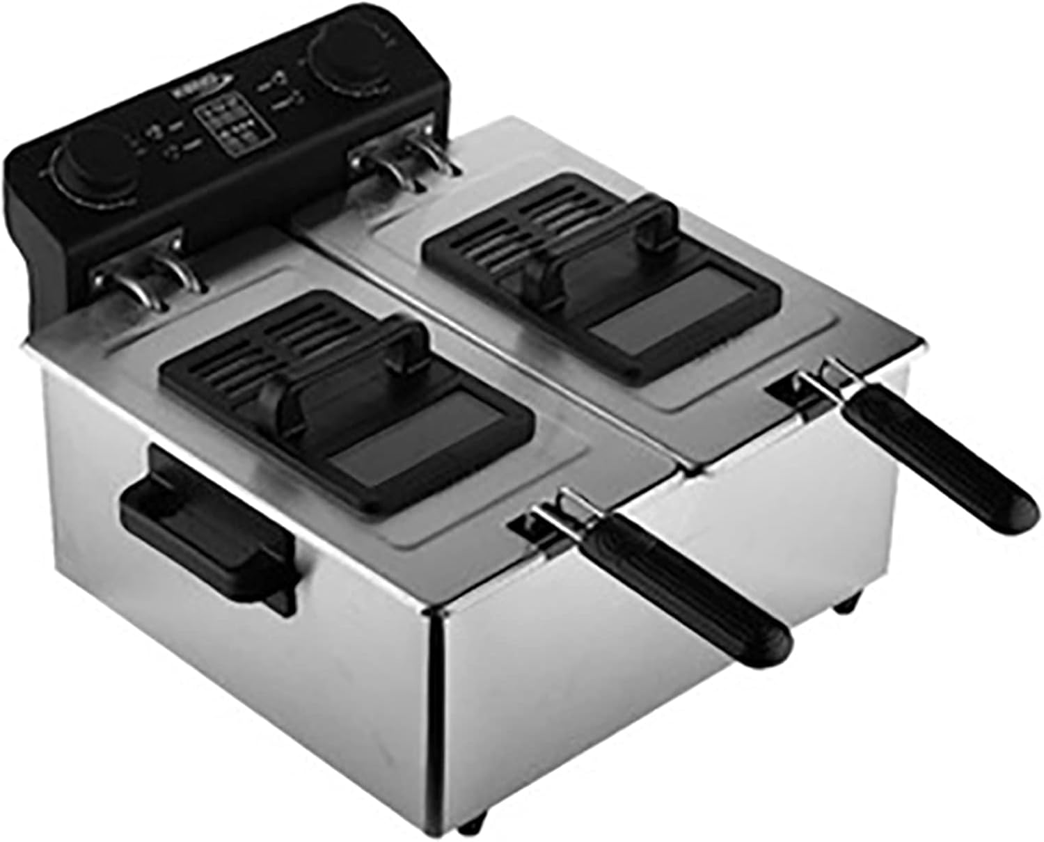 Deep Fat Fryer with Viewing Window Stainless Steel Deep Fryer Removable ...