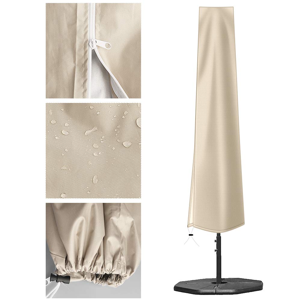 Umbrella Cover,for 7-11ft Patio Umbrella Cover,420D PVC Coating Outdoor ...