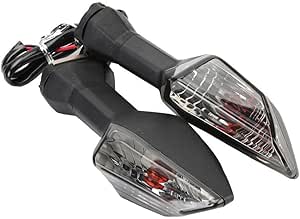 Amazon.com: MTLBCYCLE Motorcycle LED Turn Signal Lights Blinkers Front ...