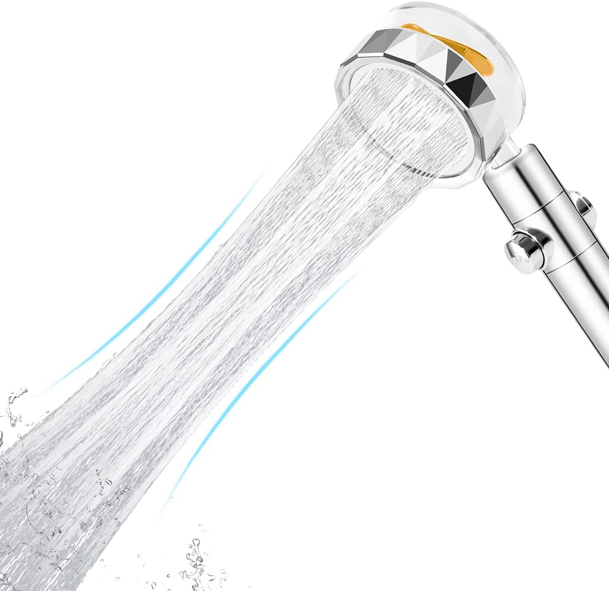 High Pressure Handheld Shower Head -Turbocharged Propeller Driven ...