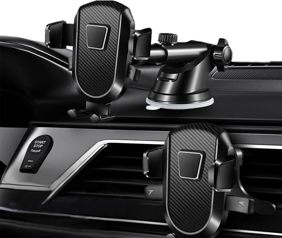 Amazon.com: Car Phone Holder, car Vent Phone Holder and Long arm ...