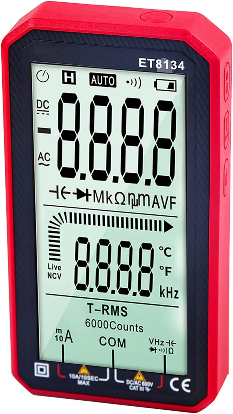 Phoenixb2c 1 Set AC Voltage Meter Wide Application Useful AC/DC Digital ...