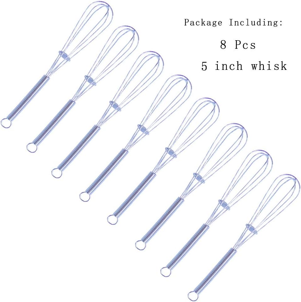 Pcs 5 Inches Mini Whisk,Egg Whisk – CookingFreshs