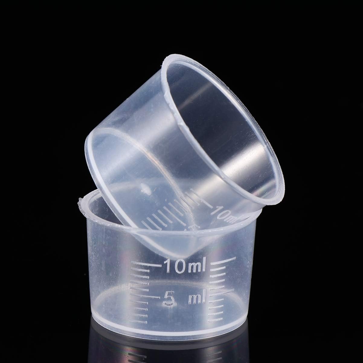 Amazon.com: 30ml Plastic Liquid Measuring Cups - Mini Clear Kitchen ...