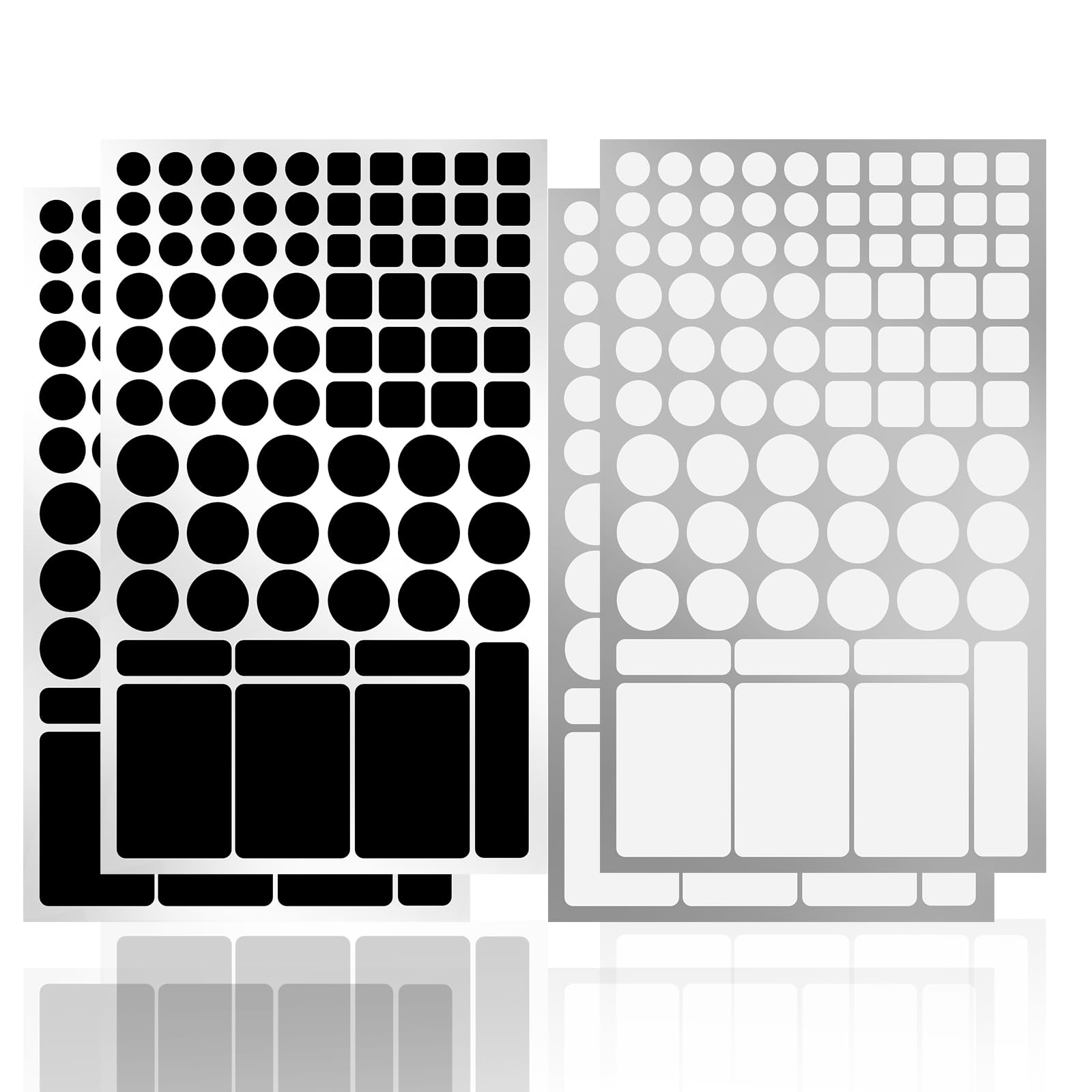 Amazon.com: JIEHENG LED Light Blocking and Dimming Stickers,4 Sheets ...