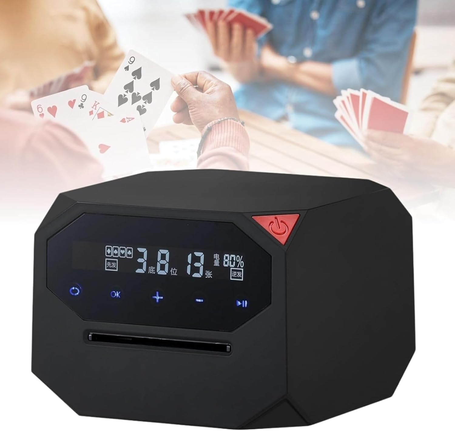 Amazon.com: XDTKJDZ Electric Dealing Machine, Automatic Card Shuffler ...