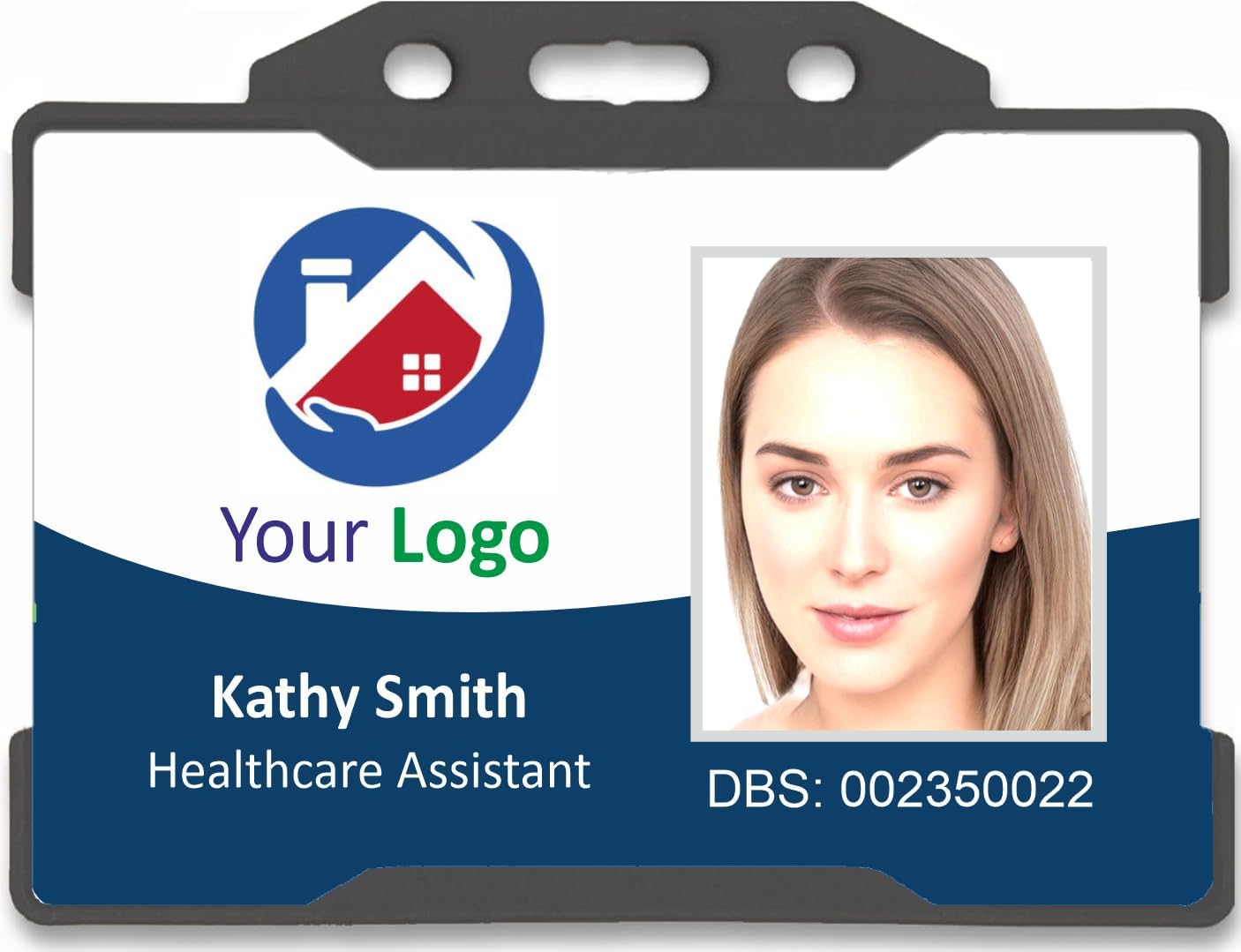 Personalised ID Card - Photo Identity ID Badge - Choice of Colours, ID ...