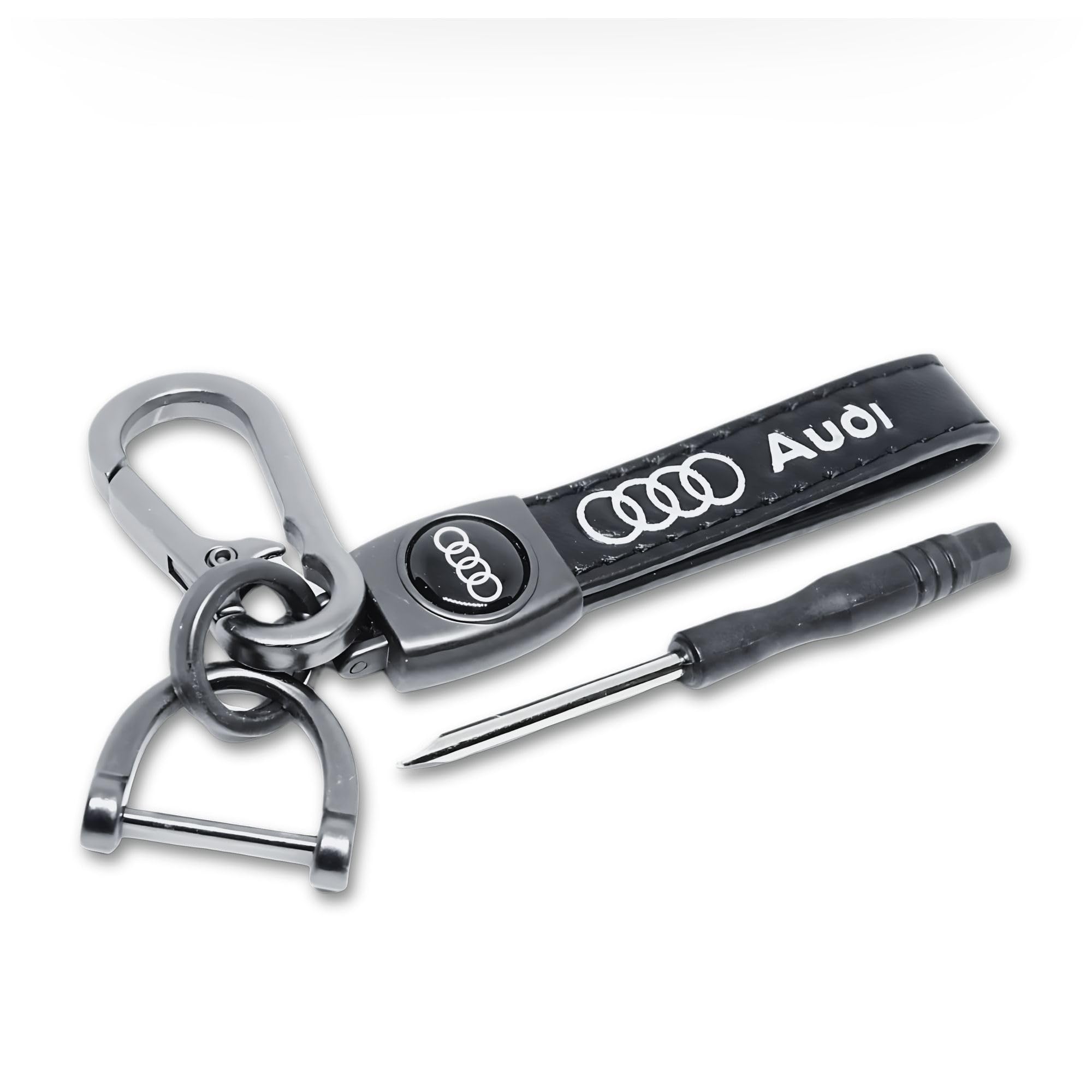Keychain Leather Key Chains For Audi Keychain For Men Gift Key Chains ...