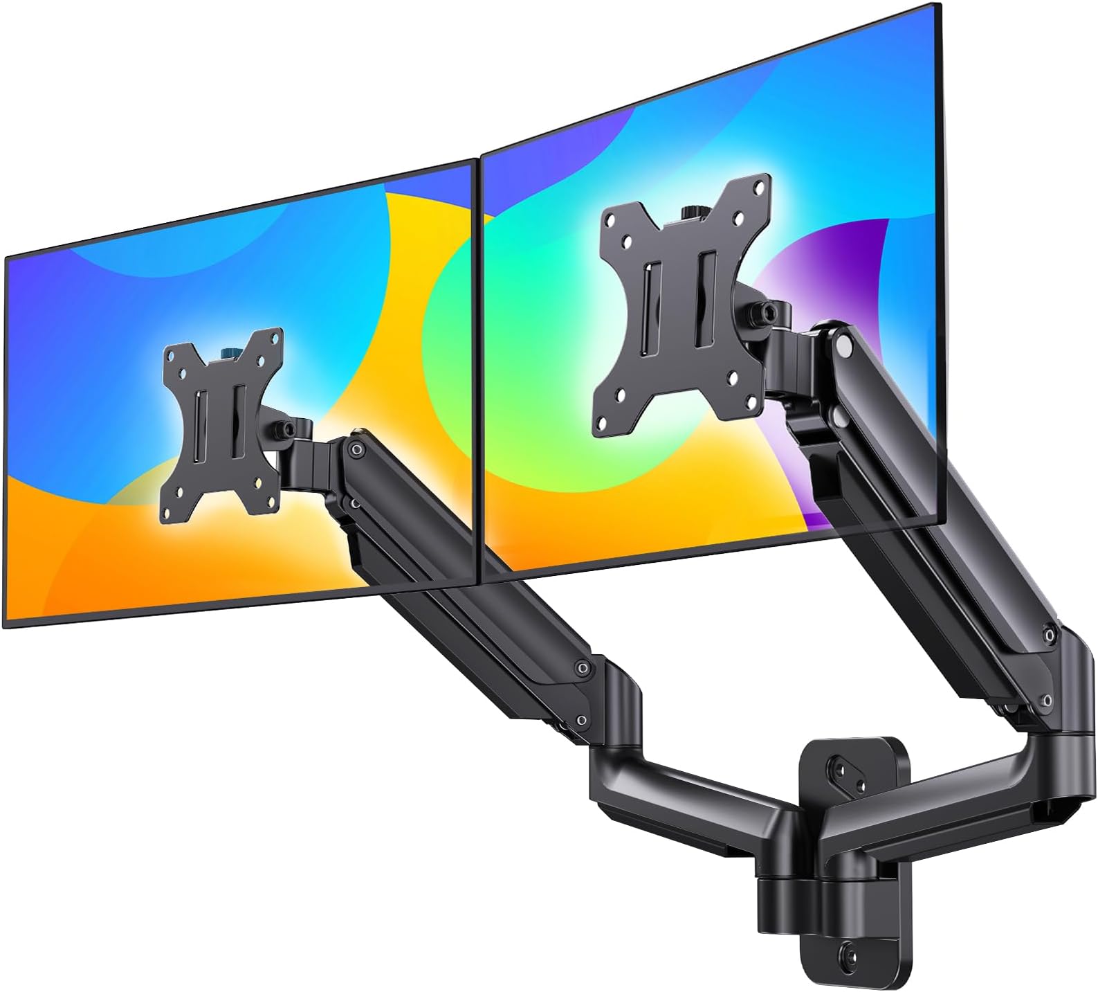 Amazon.com: IMtKotW Dual Monitor Wall Mount for Screens up to 32 inch ...
