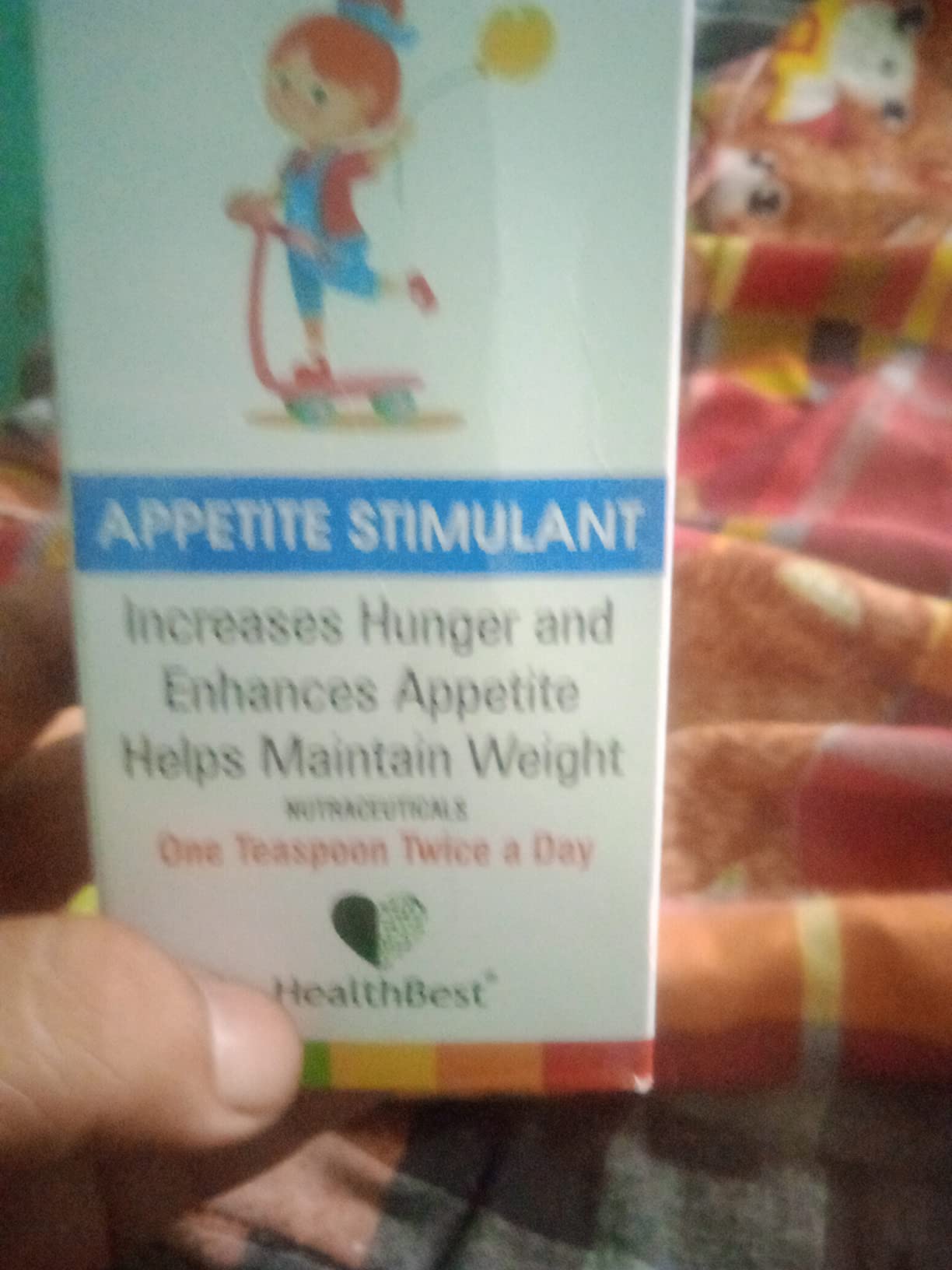 Buy HealthBest Kidbest Appetite Stimulant Syrup for Kids| Enhances ...