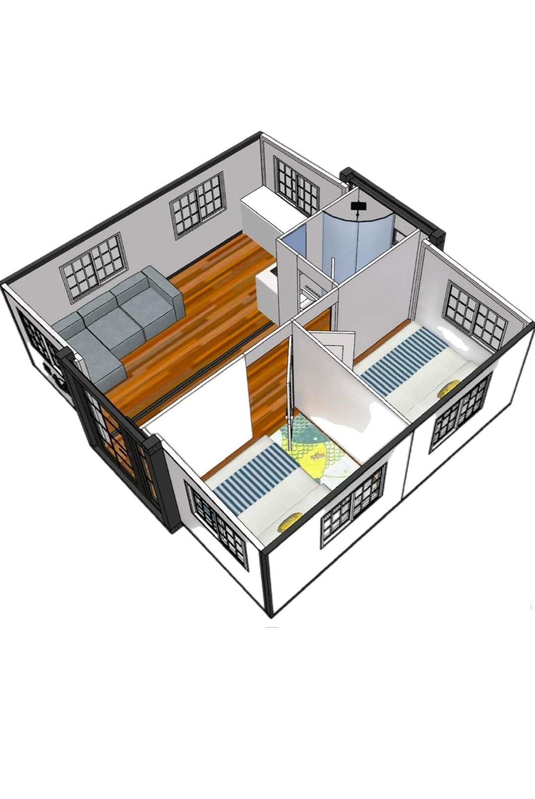 Portable Tiny House Floor Plans