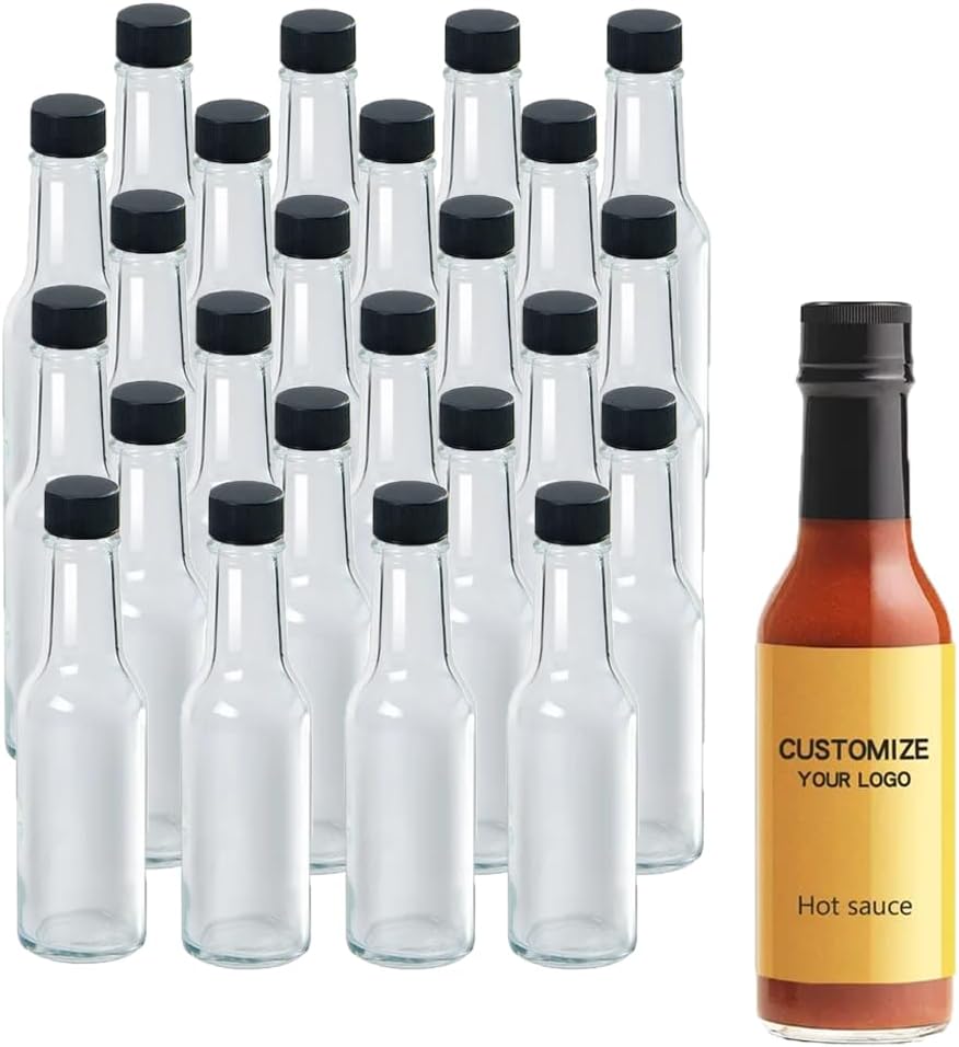 Generic 150 ml 5 oz Woozy Bottle Kit with Black Cap, Orifice Reducer ...