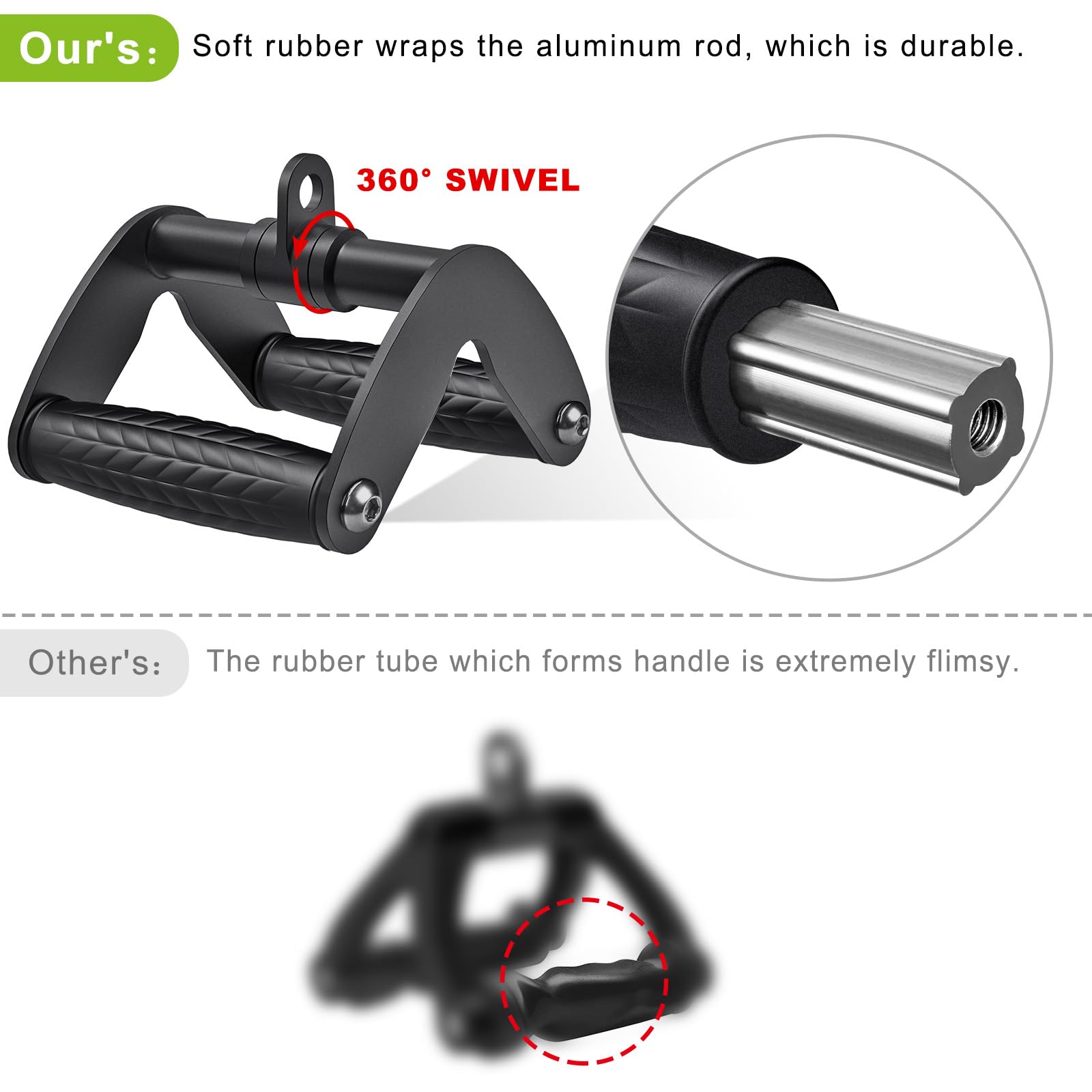 Snapklik.com : SELEWARE Heavy Duty Cable Machine Attachments - 28 Inch ...