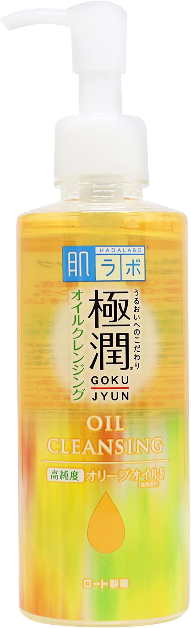 Amazon.com: Hada Labo Rohto Gokujyn Hyaluronic Acid Cleansing Foam, 160ml