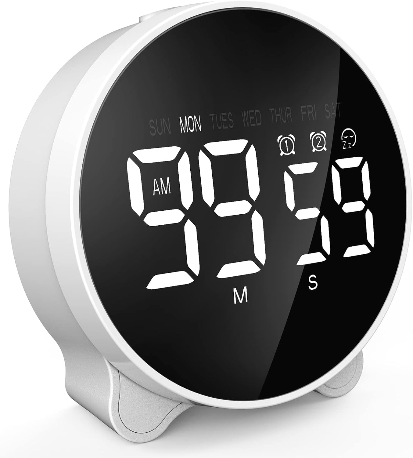 Amazon.com: Kitchen Timer, LED Countdown Countup Timer with Dual Alarm ...