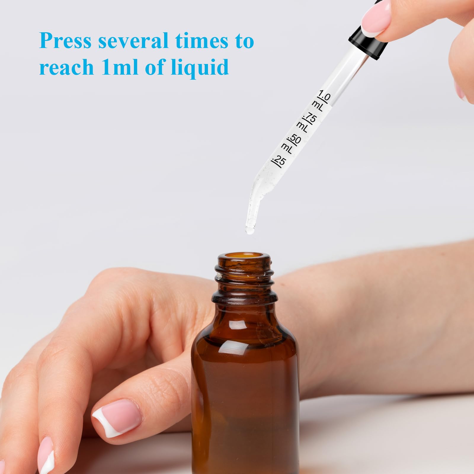 Snapklik.com : Glass Eye Dropper Pipette 10 Pack, Ear Eye Dropper Bent ...