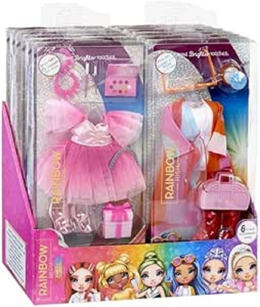Amazon.com: Rainbow High Fashion Pack - Random Assortment, Includes 1 ...