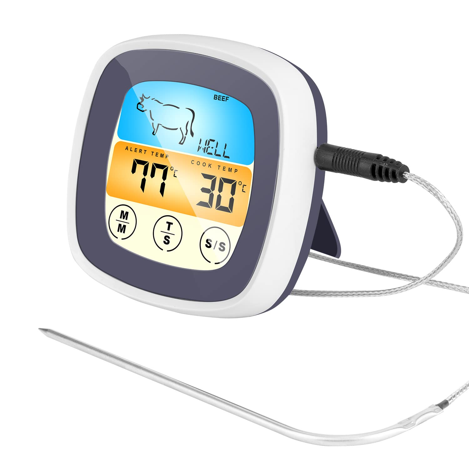 Amazon.com: DIDnDID Digital Meat Thermometer for Cooking, Instant Read ...