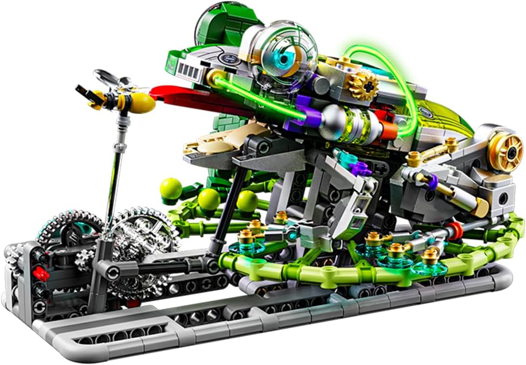 Amazon.com: GOTIMON Animal Frogs Building Blocks Toy, 898+ PCS, Gift ...