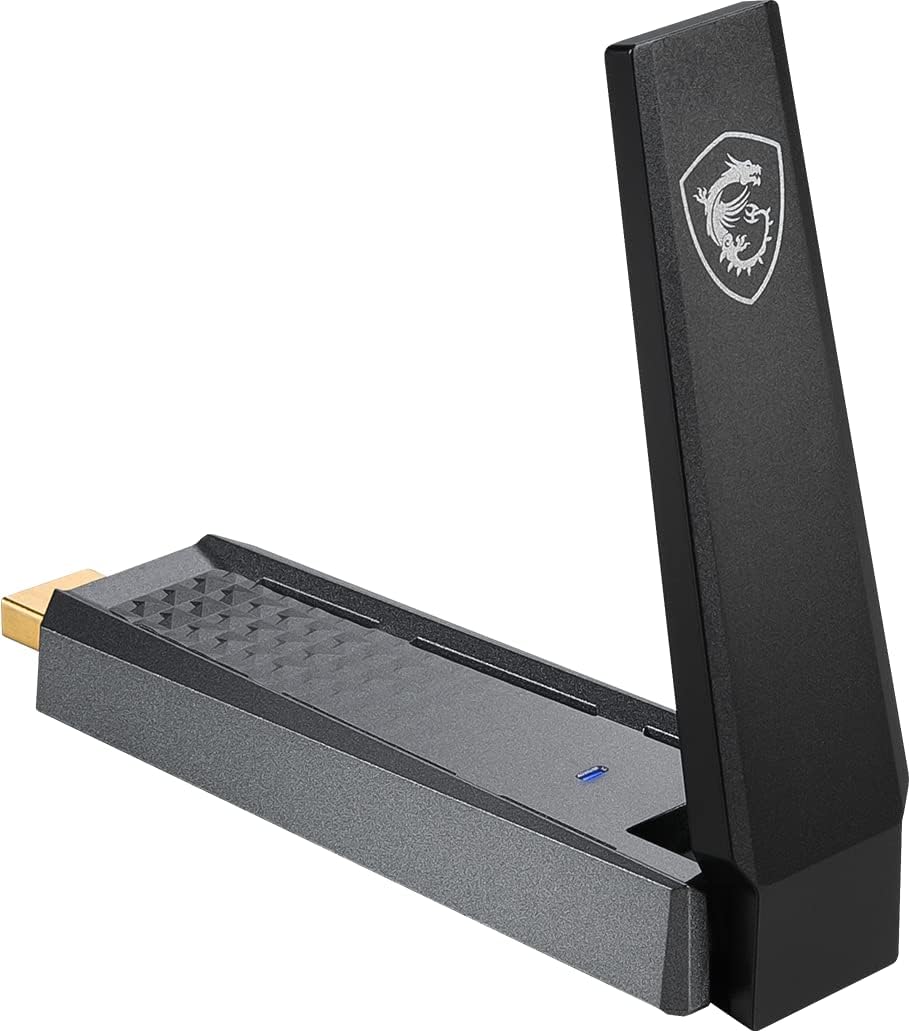 Amazon.com: MSI AX1800 WiFi 6 Dual-Band USB Adapter - WLAN up to 1800 ...