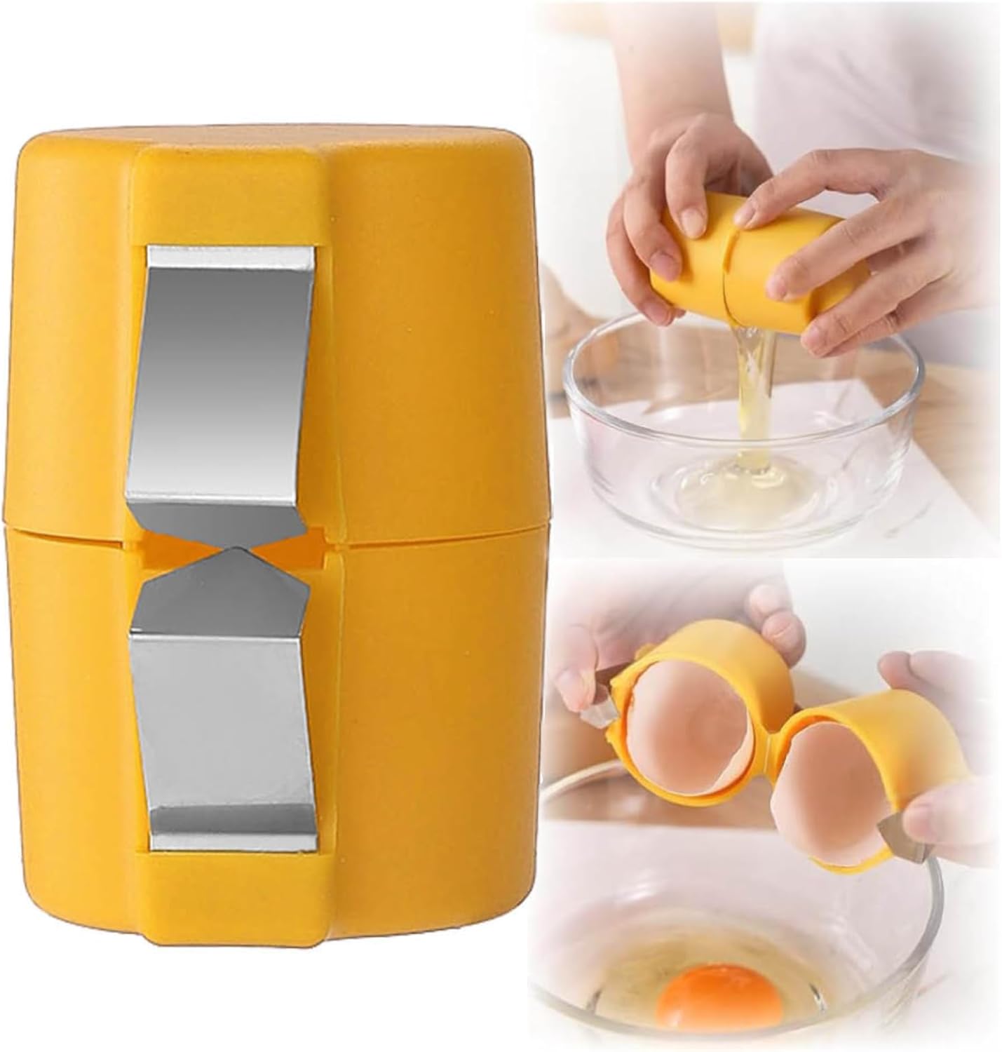 Amazon.com: Y Kitchen Gadgets Eggshell Opener: Versatile 2025 Cracker ...