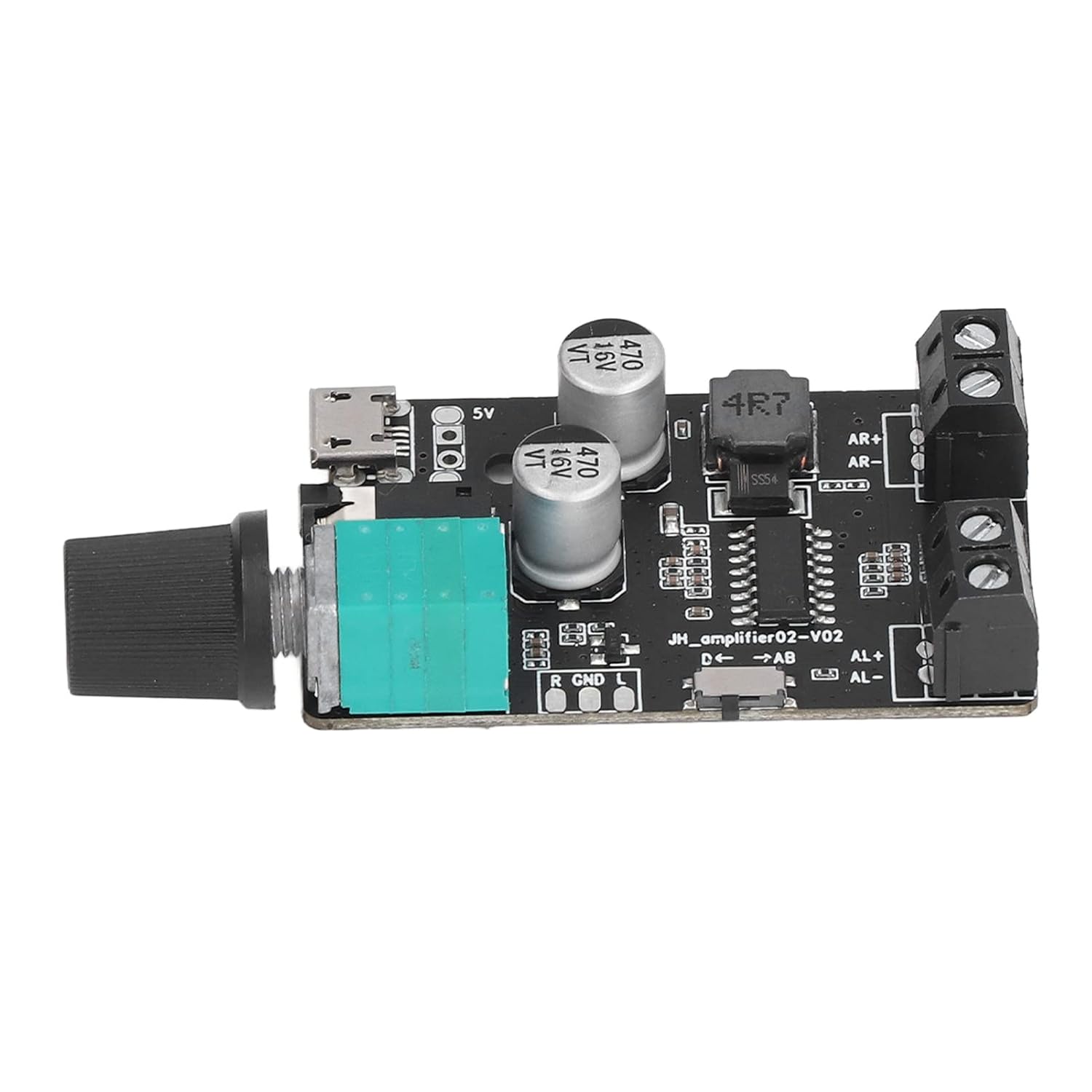 Mini Amplifier Board, 2 Working Mode Sound Amp Module Dual Sound ...